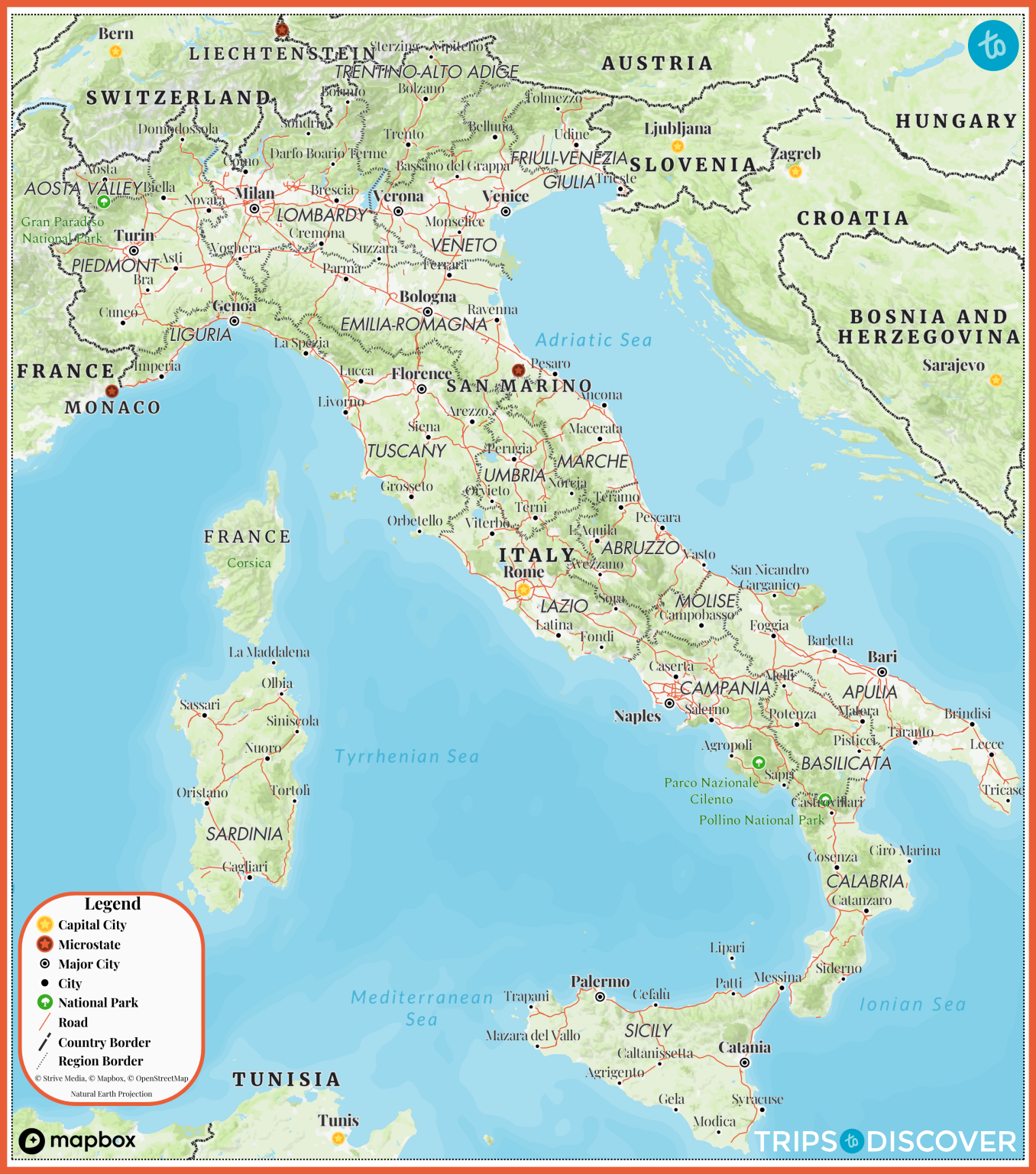 Map of Italy (With Cities & Regions) – Holidays
